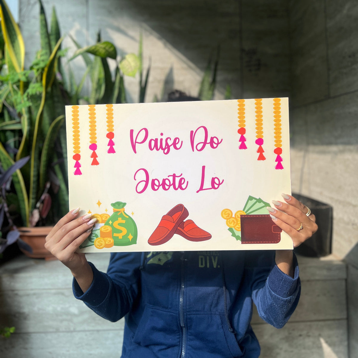 Paise Do Joote Lo | Funky Wedding Boards - Srishbish – Srishbish-in